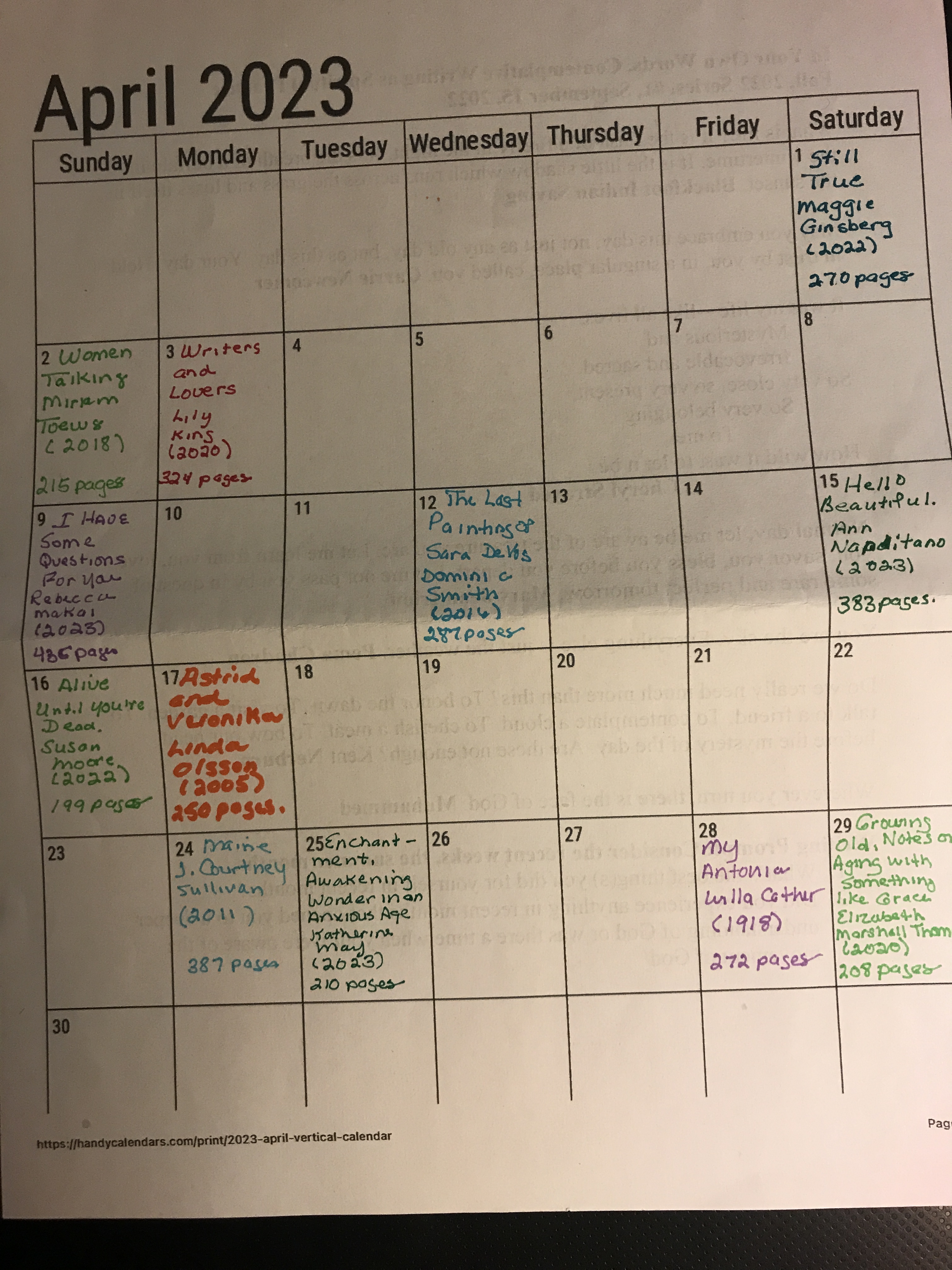 Book Report: April Round-Up | Living on Life's Labyrinth